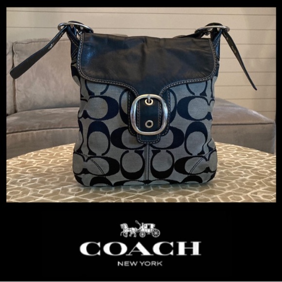 Coach | Bags | Coach Soho Signature Canvasleather Cross Body Bag | Poshmark